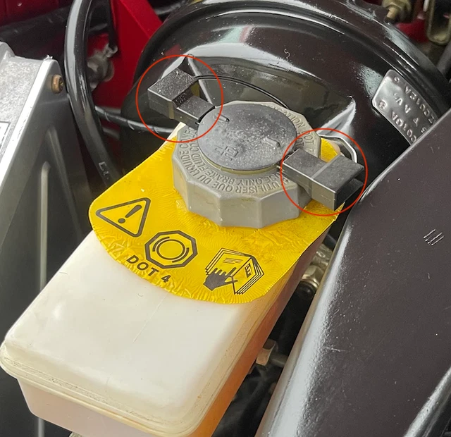 CLASSIC AUSTIN ROVER Mini Brake Master Cylinder Flag Terminal GRK6009 ...