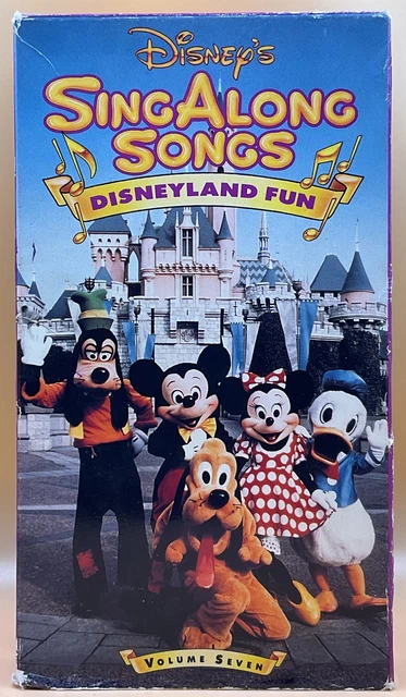 Disney S Sing Along Songs Disneyland Fun Vhs Buy 2 Get 1 Free Eur