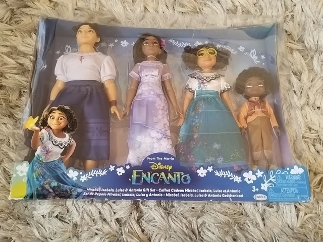 DISNEY ENCANTO DOLL Set Mirabel Isabella Luisa And Antonio Gift Set Box ...