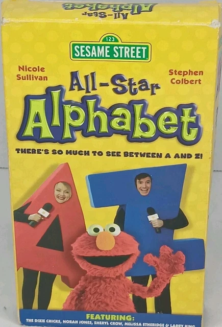 VTG VHS SESAME Street All Star Alphabet Dixie Chicks Sheryl Crow ...