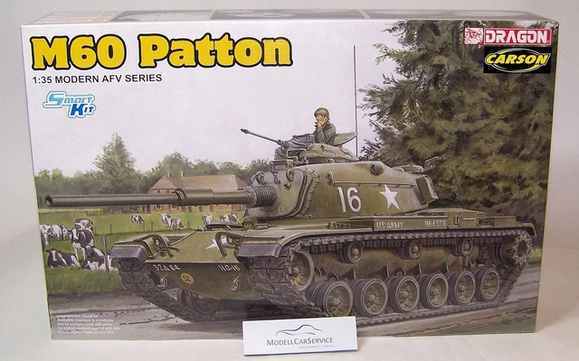DRAGON 1/35: 3553 Kampfpanzer M60 Patton U. S. Army EUR 59,99 - PicClick DE