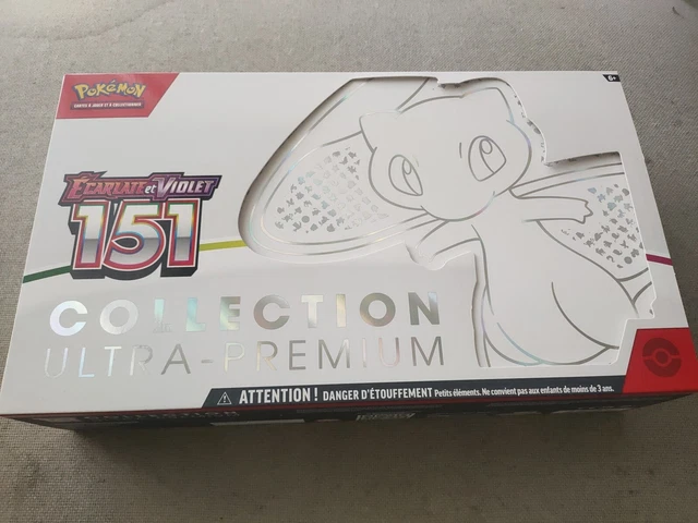 COFFRET COLLECTION ULTRA Premium Pokémon 151 - FR SANS BOOSTERS NI ...