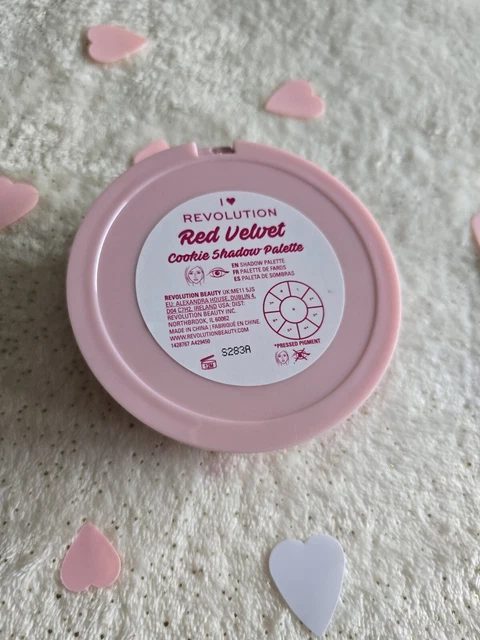 I HEART REVOLUTION red velvet mmm cookie shadow palette no box EUR 14 ...