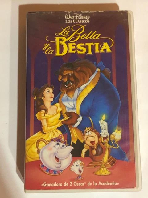 LA BELLA Y la bestia vhs:Walt Disney Los clasicos/Español EUR 12,00 ...
