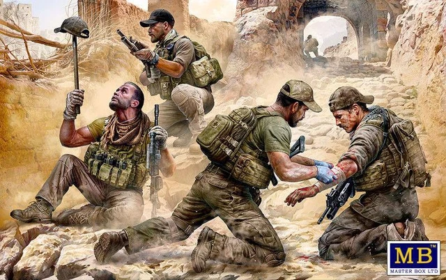 MASTER BOX MB35207 - 1/35 Danger Close. Équipe Des Opérations Spéciales ...