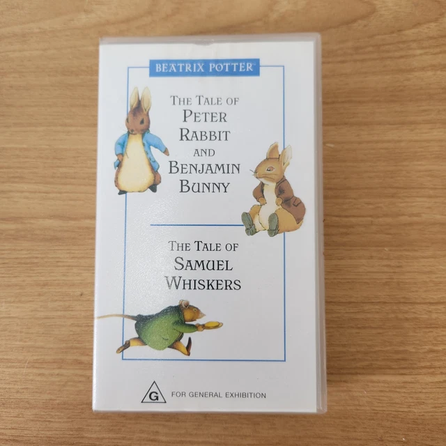 THE TALE OF Peter Rabbit Samuel Whiskers Vhs Tape New And Sealed $49.95 ...
