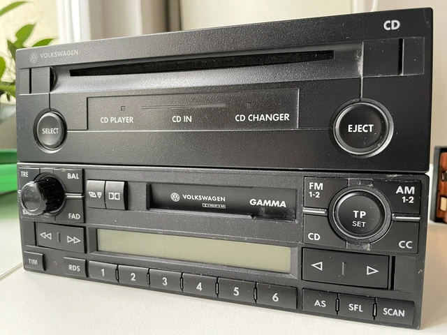 VW GAMMA 5, Gamma V Original Radio CD Player Golf 4 Polo Sharan T4 ...