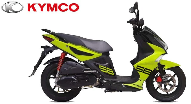 KYMCO SUPER 8 R 50cc scooter moped learner legal commuter £2,449.00 ...