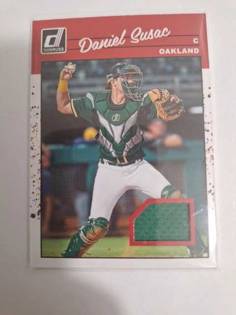2023 PANINI DONRUSS baseball Daniel Susac #90M-DS patch vert relique ...