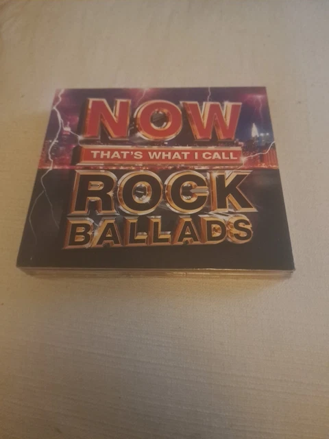 NOW THAT'S WHAT I Call Rock Ballads 3 CD 2016. Now Thats What I Call ...