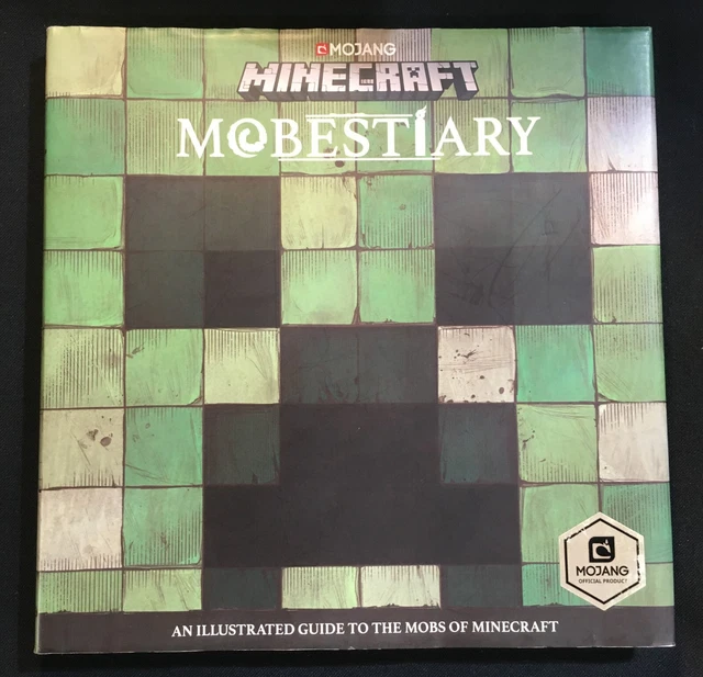 MINECRAFT MOBESTIARY Illustrated Guide Creeper Video Game Mojang £6.20 ...