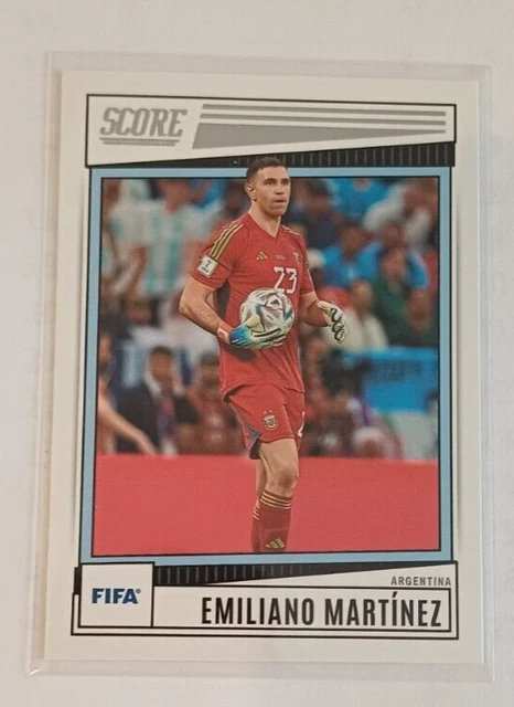 CARTE CARD CARTA n°12 Emiliano MARTINEZ Argentina PANINI SCORE FIFA ...