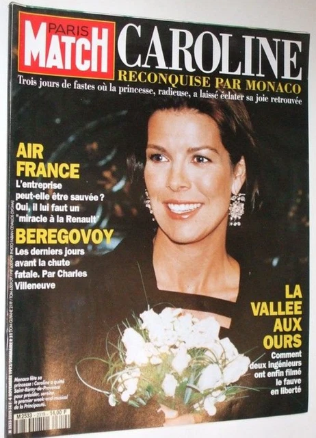 PARIS MATCH N° 2319 - Caroline de Monaco / Gérard Depardieu le vigneron ...