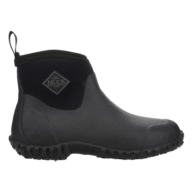 MUCK BOOT MUCKSTER Ii Ankle Pull On Rain Mens Black Casual Boots M2A ...