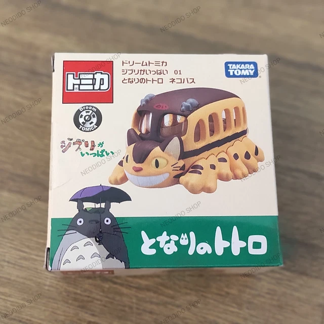 FIGURINE VOITURE MINIATURE TOMICA TAKARA TOMY GHIBLI 01 CHAT BUS NEKO ...