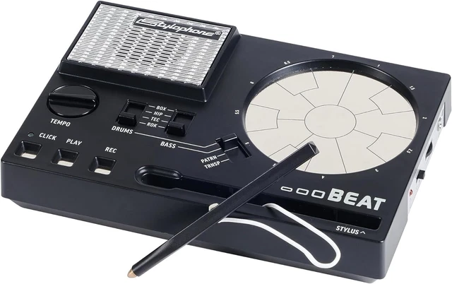 STYLOPHONE BEAT PORTABLE Drum Machine & Rhythm Synthesizer 4 Drum ...