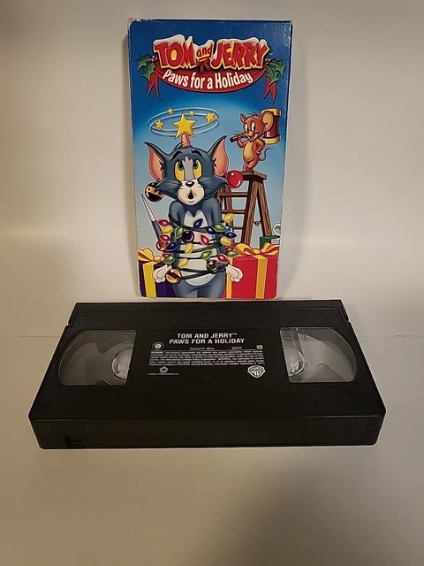TOM & JERRY Paws For a Holiday VHS 2003 Video Tape Slipsleeve VTG ...