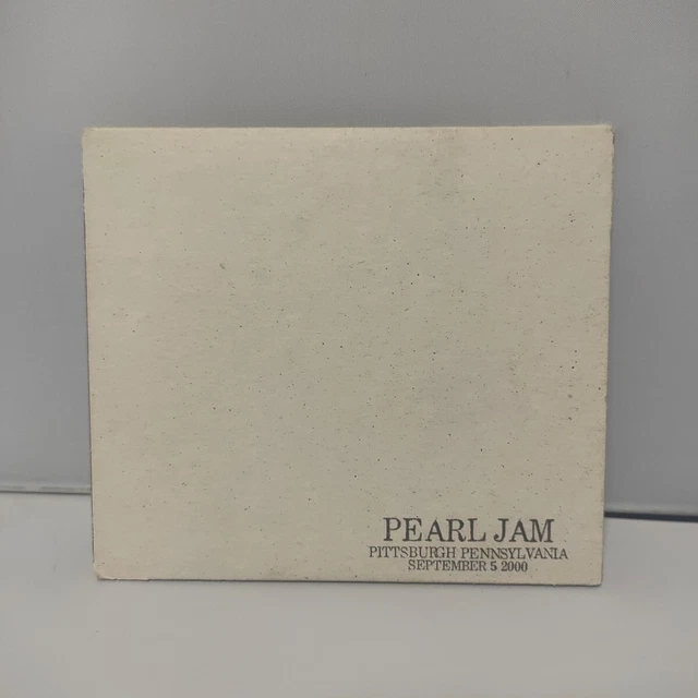 PEARL JAM LIVE: 09-05-00 Pittsburgh, Pennsylvania 2-CD Album #48 ...