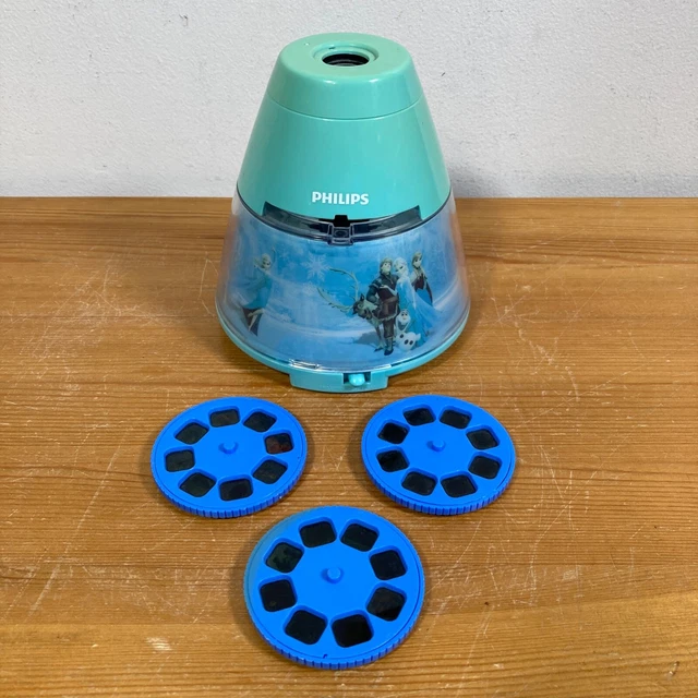 PHILIPS DISNEY FROZEN Children's Nightlight & Projector with 3 x Slide ...