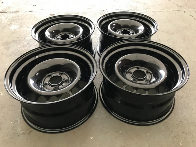 MERCEDES BANDED STEEL wheels, 16inch, 5x112 staggered W124 etc £350.00 ...