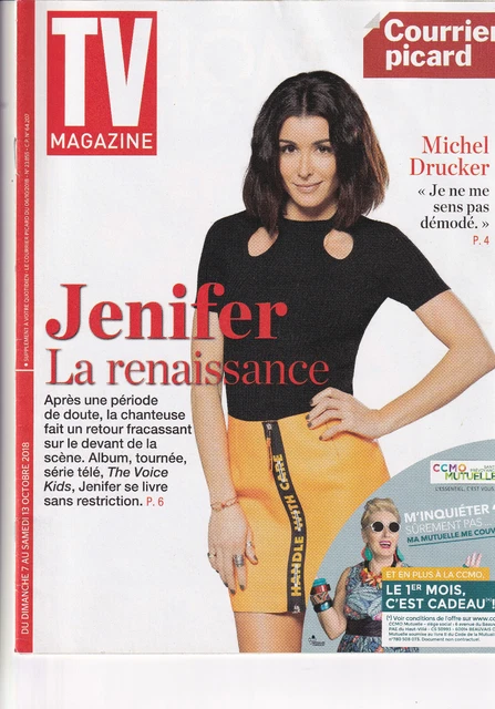 TV MAGAZINE ~ JENIFER_MICHEL DRUCKER Octobre 2018 ©TBC EUR 9,99 ...