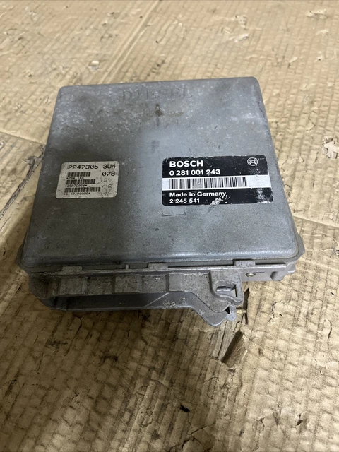 BMW E36 318TDS engine control unit Bosch 0281001243 engine control unit ...
