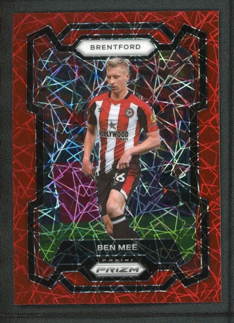 2023-24 BEN MEE 23/49 Panini Prizm Premier League Velocità Rosso EUR 6 ...