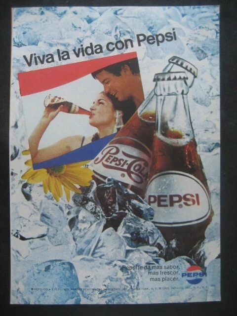 PEPSI-COLA N°4. PUBLICITÉ Description Pour Magazine Des Années 80 EUR 12,00 - PicClick FR