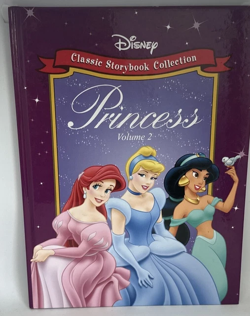 DISNEY PRINCESS VOLUME 2 Classic Storybook Collection Hardcover Book ...