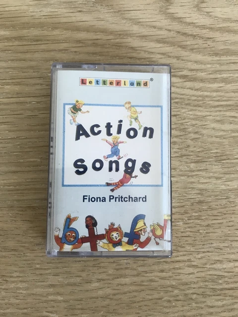 RARE LETTERLAND CHILDREN’S Audio Cassette - Action Songs By Fiona ...