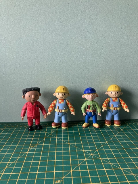 BOB THE BUILDER Figure Bundle X4 £9.99 - PicClick UK