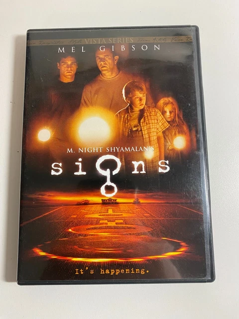 M. NIGHT SHYAMALAN'S Signs Mel Gibson Very Good (DVD) **Sci-fi/Thriller ...