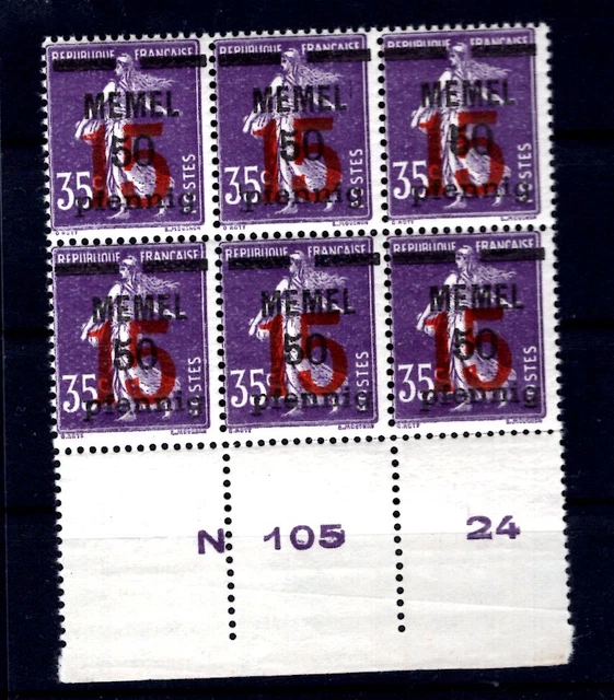 MEMEL 48 BRU With Print Date MNH Mint (L6534 $52.25 - PicClick AU