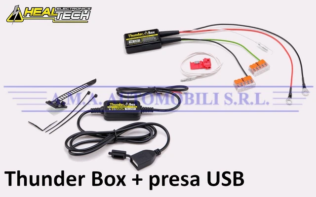 HEALTECH THUNDER BOX+PRESA USB ROYAL ENFIELD Interceptor 650 (Euro 4 ...