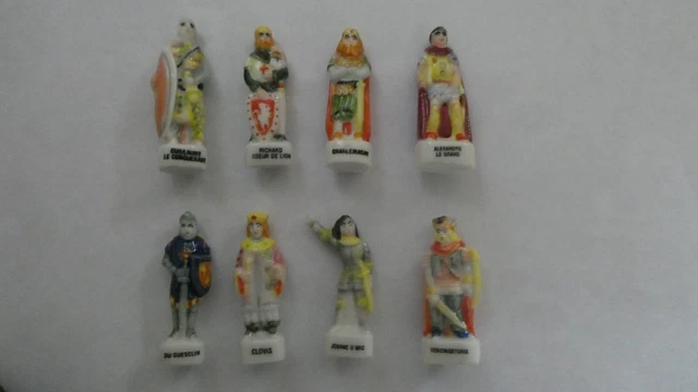 SÉRIE COMPLÈTE FÈVES - Les grandes figures de l'histoire - 1997 EUR 5 ...