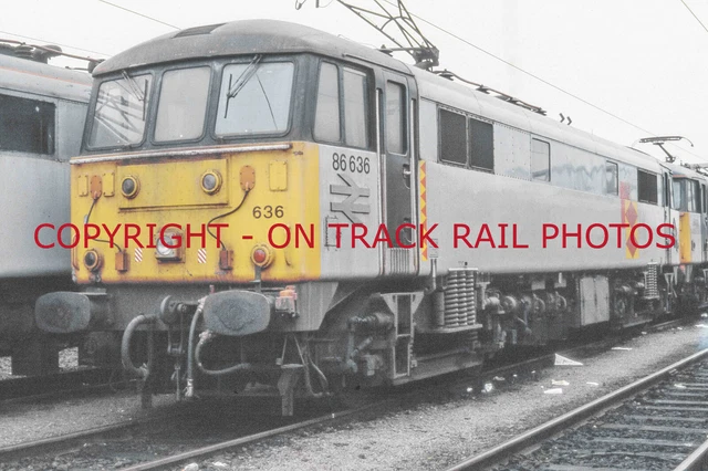 UK RAILWAY PHOTOGRAPH Of Class 86 Locomotive 86636. Rm86-394 £1.70 ...