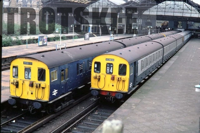 35MM SLIDE BR British Railways Electric EMU Class 501 178 1984 Original ...