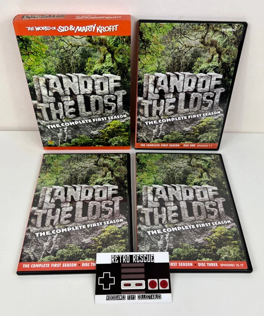LAND OF THE Lost Complete First Season DVD Boxset 1 World Sid Marty ...