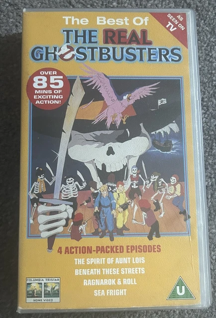 THE BEST OF The Real Ghostbusters Vhs Vol 2 RARE Blockbuster £5.00 ...