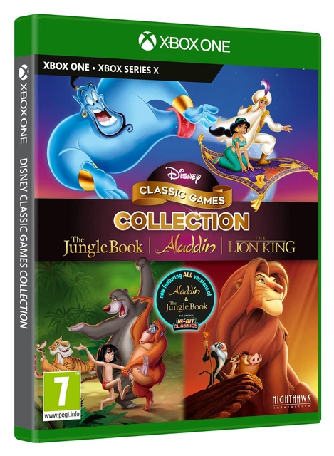 DISNEY CLASSIC GAMES Collection: The Jungle Book, Aladdin, (Microsoft ...