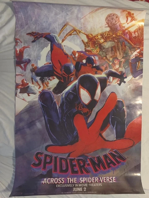 SPIDER-MAN: ACROSS THE Spiderverse AMC Exclusive 22x35 Movie Poster ...
