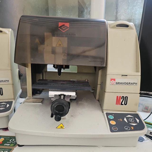 ENGRAVING MACHINE GRAVOGRAPH M20 Exelent Conditions 2014 with dingle £ ...