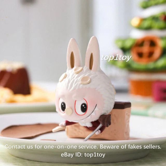 POP MART X LABUBU Patisseries Series French Butter Sponge Cake Mini ...