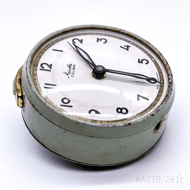 VINTAGE MAUTHE COLIBRI Alarm Clock Table Alarm Clock Mechanical | Made ...