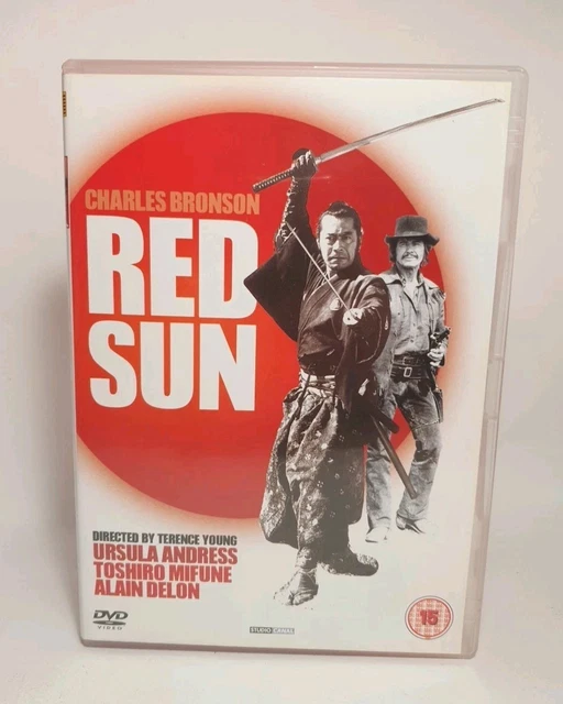 RED SUN 1971 DVD Charles Bronson Ursula Andress UK DVD £4.95 - PicClick UK
