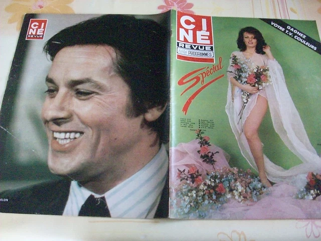 CINE REVUE 1977 N°49 8 Decembre Alain Delon Ursula Andress EUR 6,00 - PicClick FR
