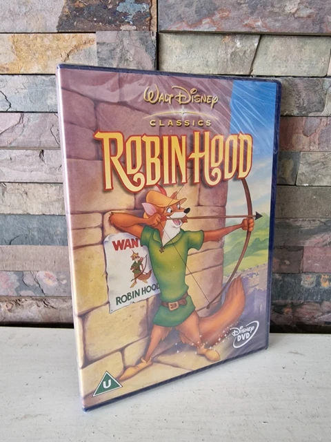 ROBIN HOOD DVD - Disney Classics - UK, region 2. NEW & SEALED. £5.50 ...
