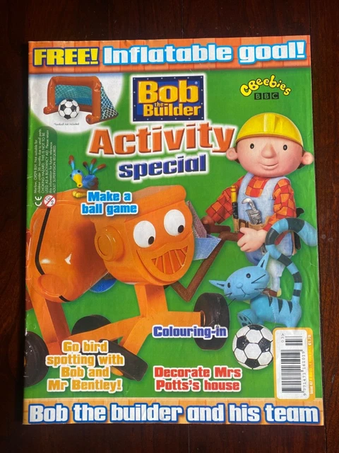 REDUCED CBEEBIES BOB the builder activity special magazine Issue 47 ...