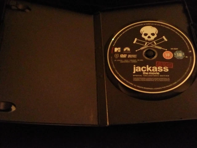 JACKASS THE MOVIE Special Collector's Edition DVD 2003 Certificate 18 ...