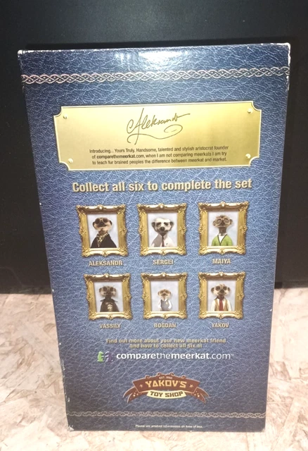 MEERKAT COMPARE THE Market Soft Toy Boxed Aleksandr In Robe with ...